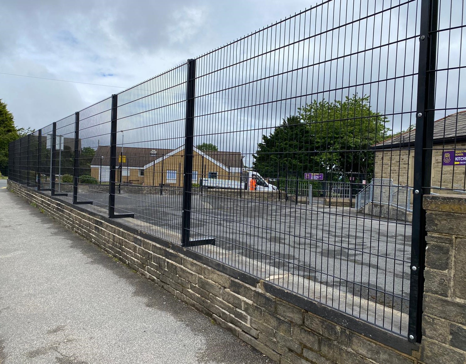 School Fencing & Gates Leeds & Bradford | Airedale Fencing Ltd ...